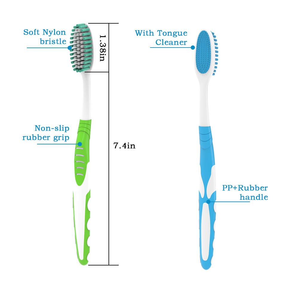 High Quality Wholesale Professional Plastic Toothbrush For Adult ...